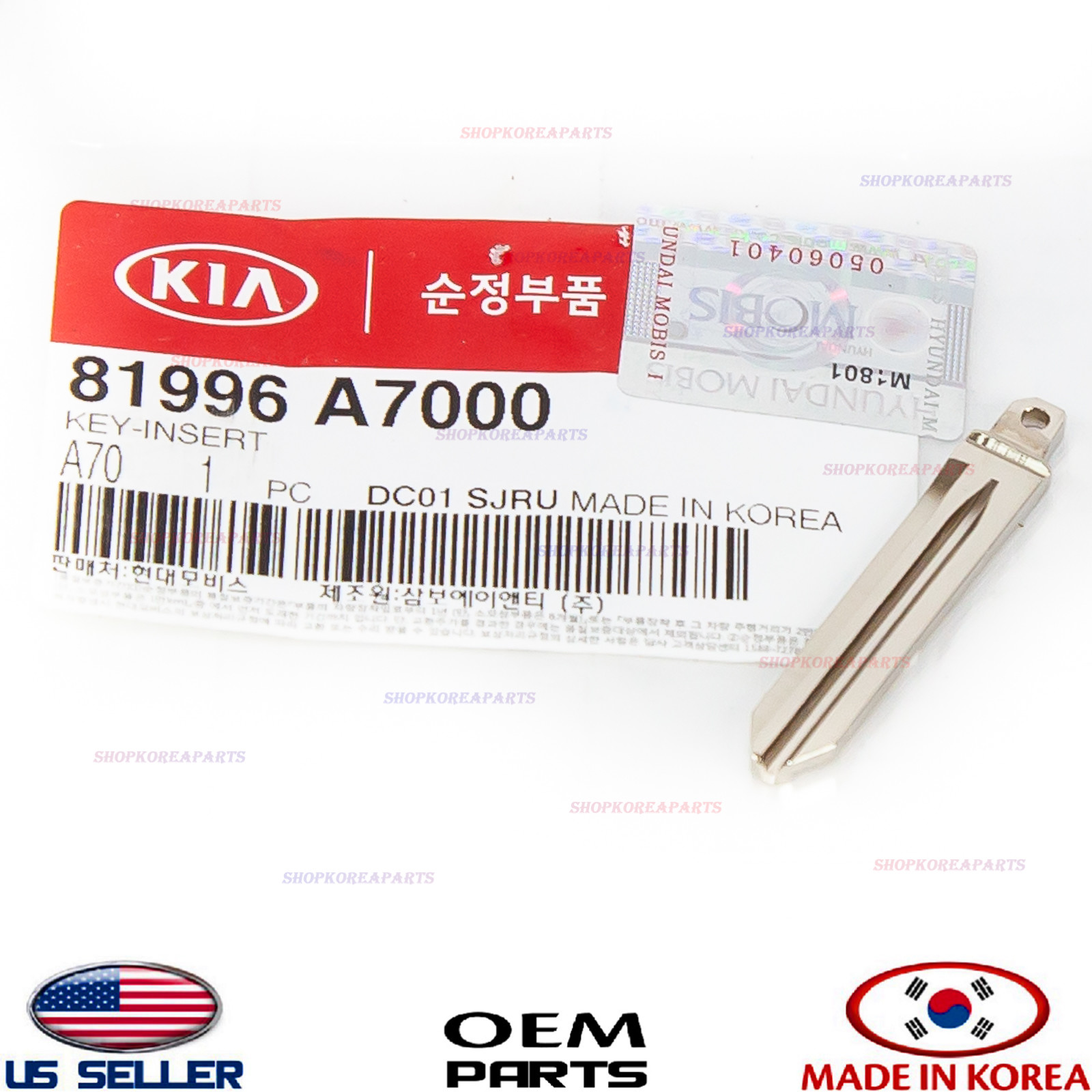 Genuine Kia Key-insert 81996A7000 / 81996-a7000 OEM for sale online | eBay