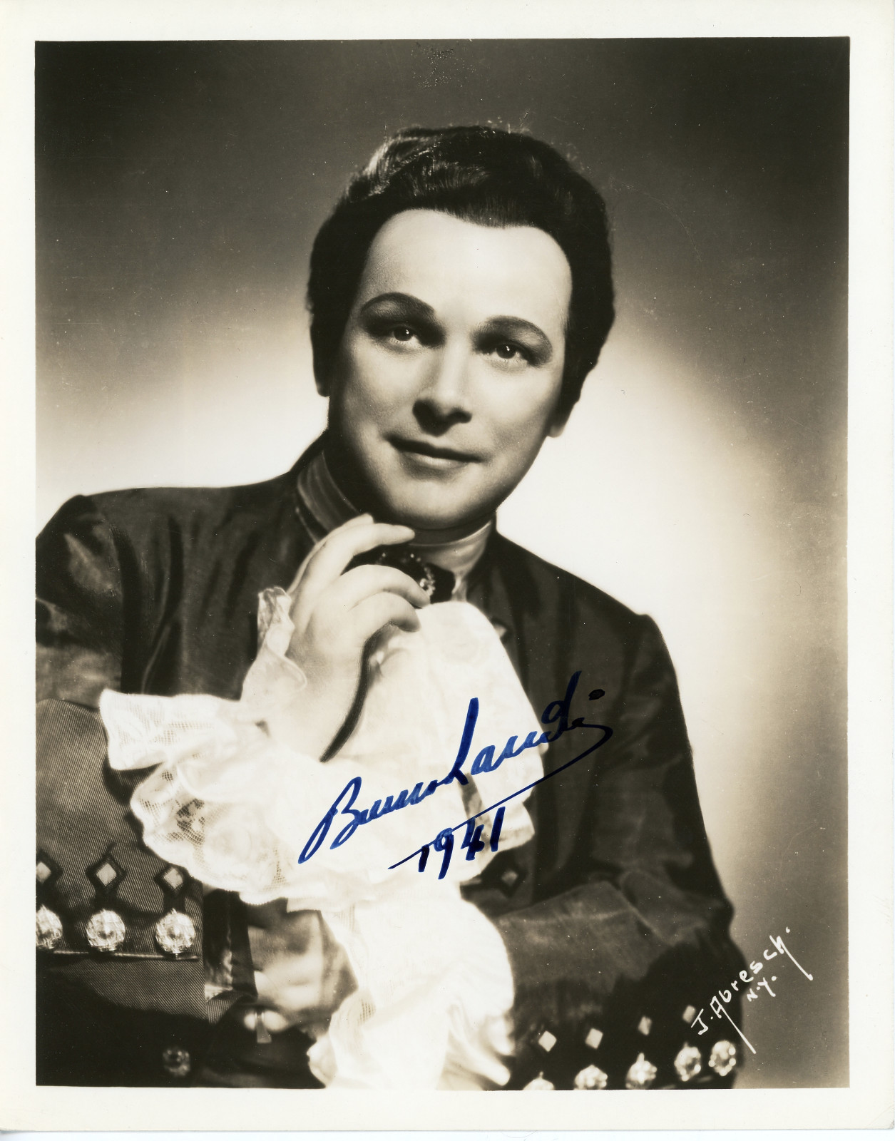 Bruno Landi - Autographed Photograph (Operatic Tenor) | eBay