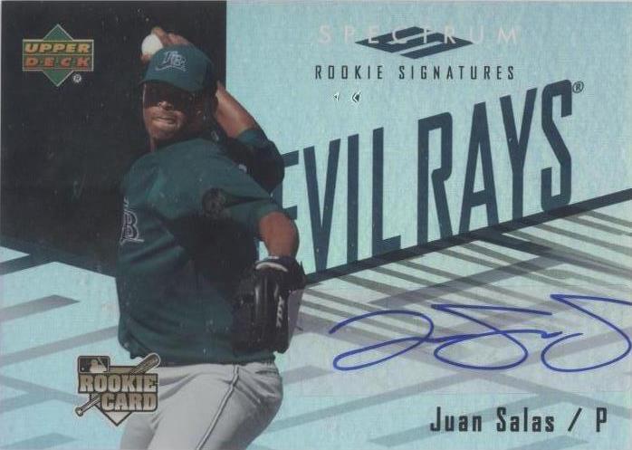 2007 Upper Deck Spectrum - Rookie Signatures Juan Salas #130 (AU, RC ...
