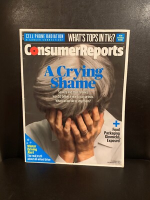 Consumer Reports Magazine: A Crying Shame November 2015 | eBay