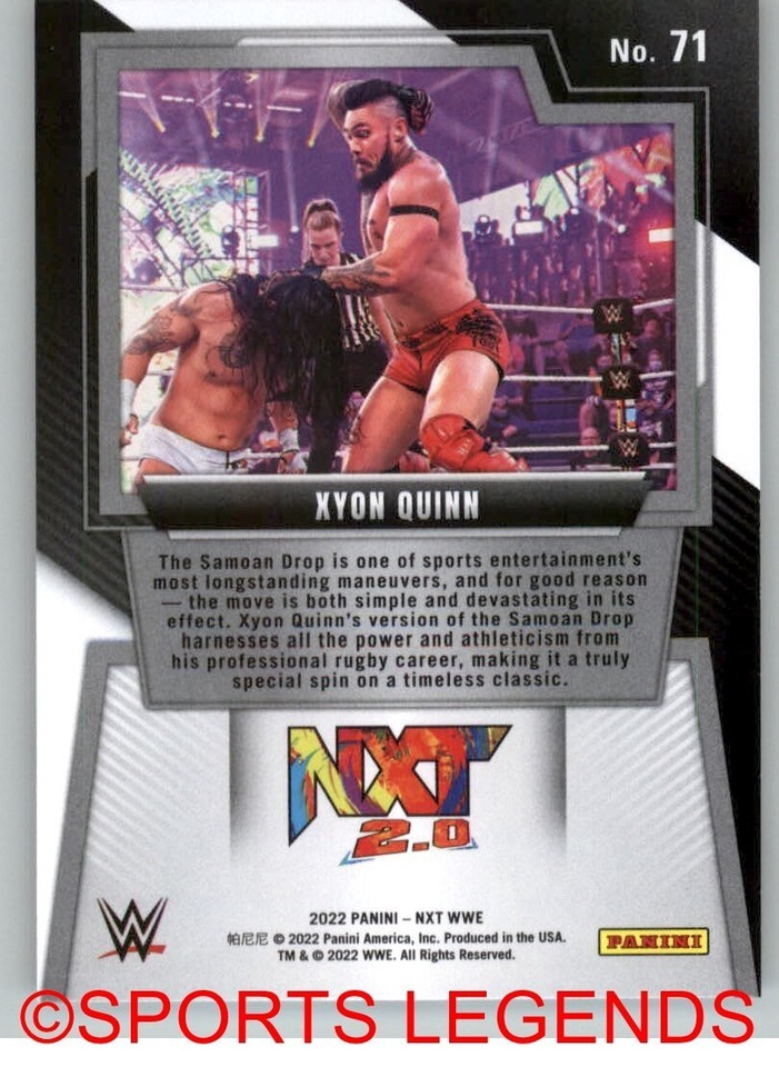 2022 WWE NXT #71 Xyon Quinn | eBay