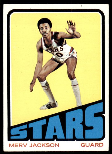 1972-73 Topps Basketball Merv Jackson Utah Stars #233 | eBay