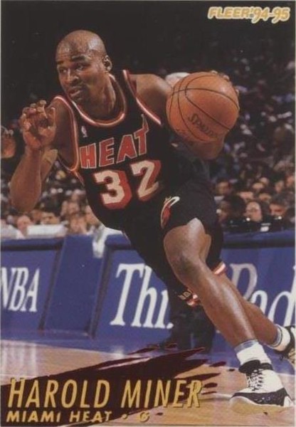 1994-95 Fleer - #117 Harold Miner for sale online | eBay
