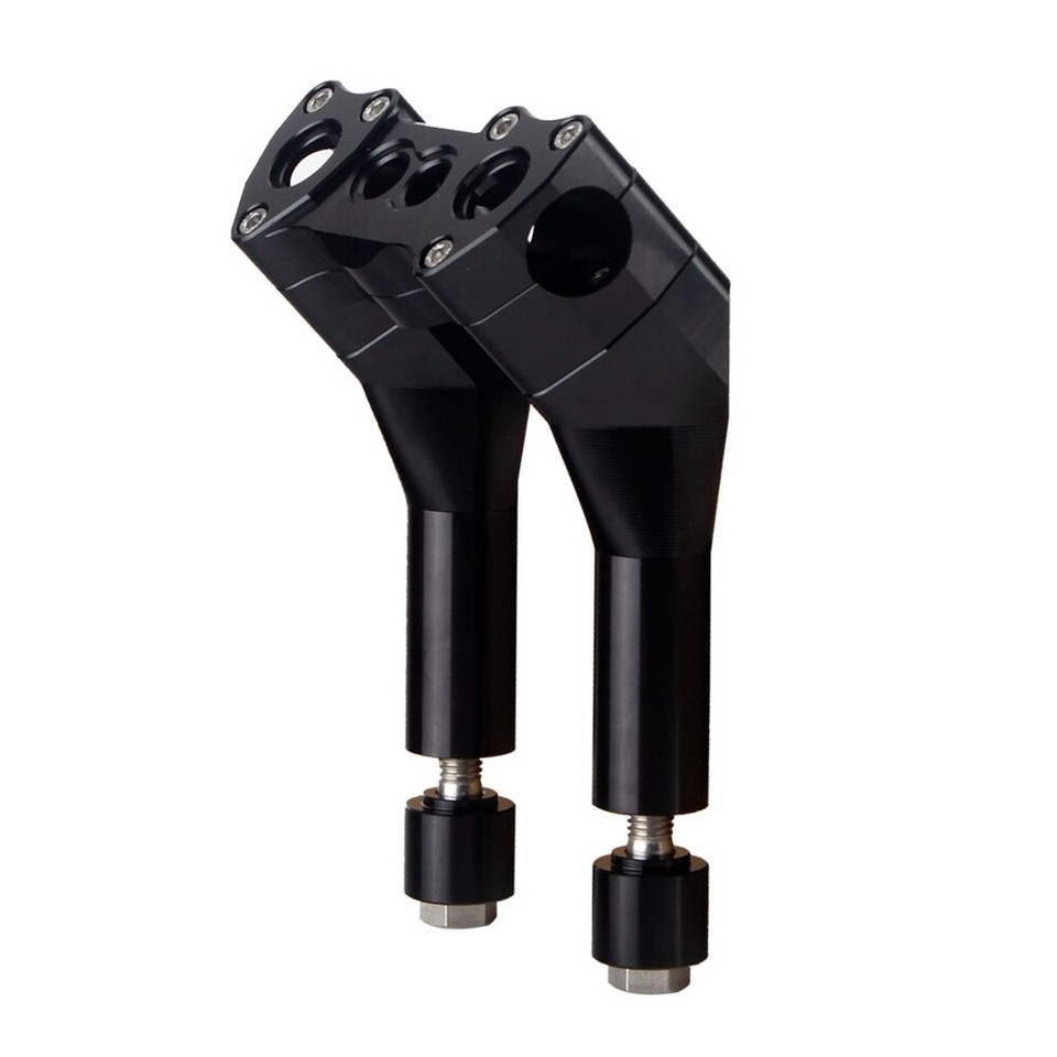 1" Pullback Style Modular Handlebar Risers Kit For Harley Dyna Softail ...