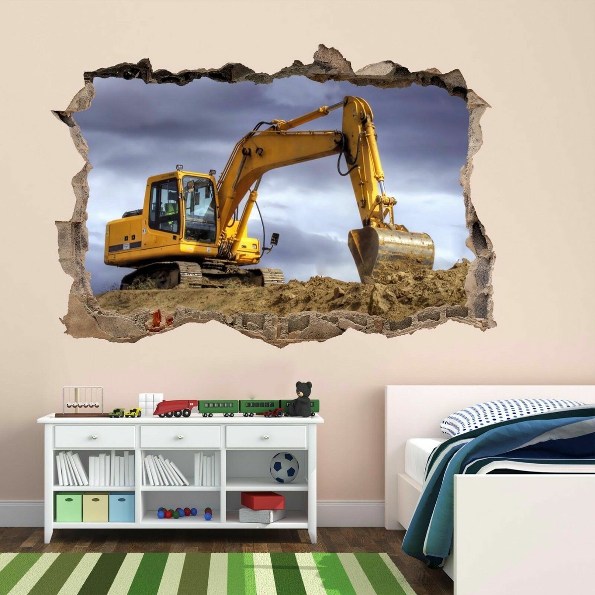 Construction Equipment Stickers