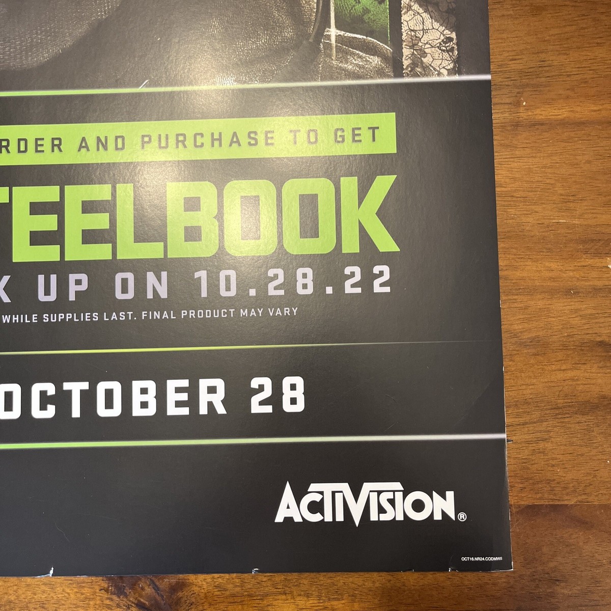 Call Of Duty Advanced Warfare Poster Gamestop