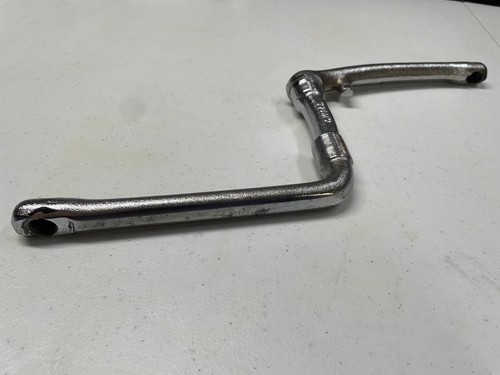 GT Dyno NSX One Piece Bike Crank CW 165mm Polished Silver Chrome 24tpi ...