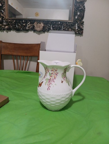 Lenox Butterfly Meadow Louise Le Luyer Pitcher 🦋 | eBay