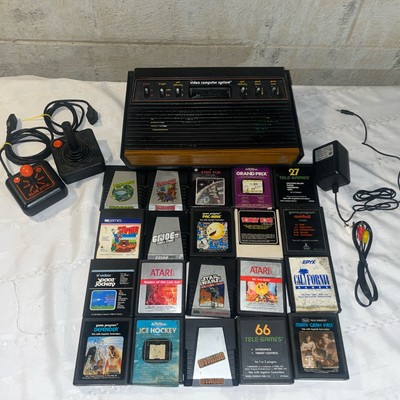 Atari 2600 “Light Sixer” Composite AV Mod: Joysticks, Wires 20 Games ...