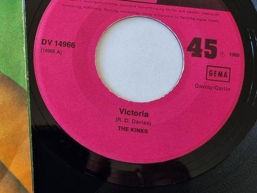 The Kinks - Victoria 7'' Vinyl Germany | eBay