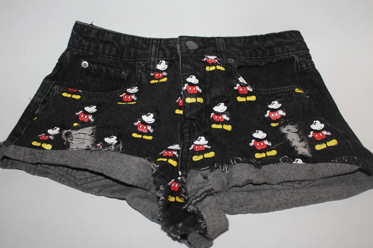 Mickey Mouse Shorts Cut Out