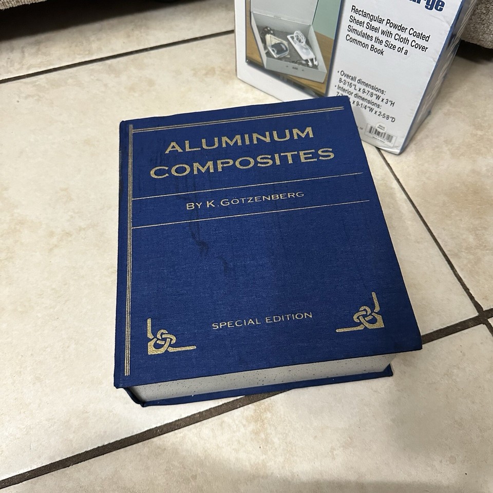 Bunker Hill Safes Book Safe Hidden Safe 3 Dial Combination Lock #95814 ...