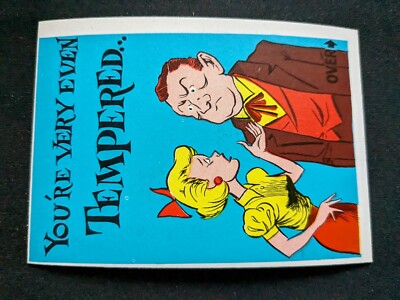 1961 Donruss Idiot Card # 25 You're very even tempered... (EX) | eBay