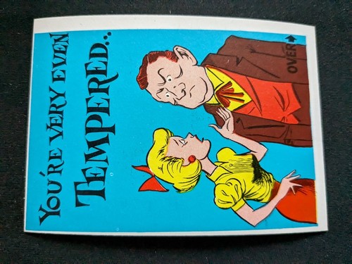 1961 Donruss Idiot Card # 25 You're very even tempered... (EX) | eBay