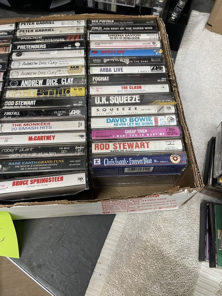 CLASSIC ROCK CASSETTE TAPE MANIA~Pick Your Own~ALL GENRES~MOST TESTED ...
