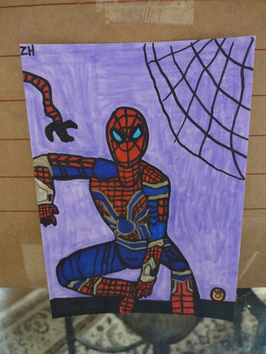 Spiderman Drawing For Kids