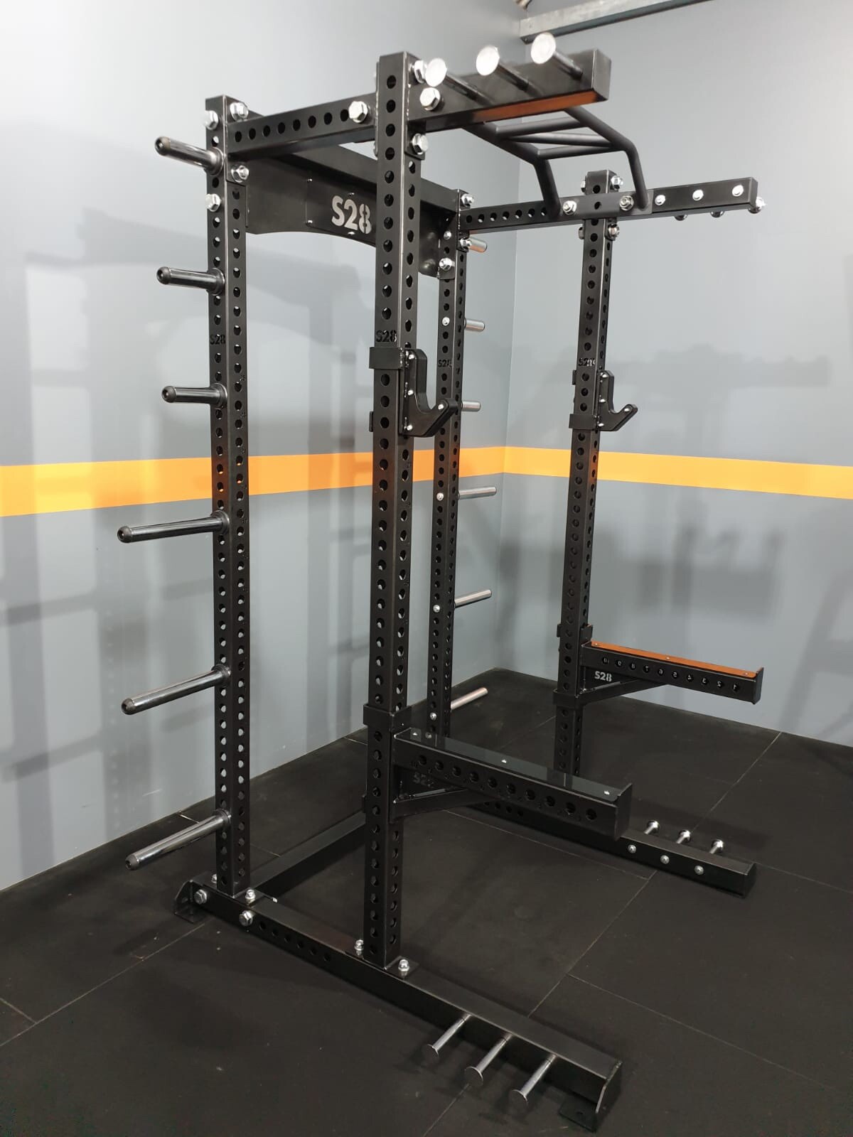 HR-2.0 Power Rack Premium Commercial Half Rack Heavy Duty Cage | eBay UK