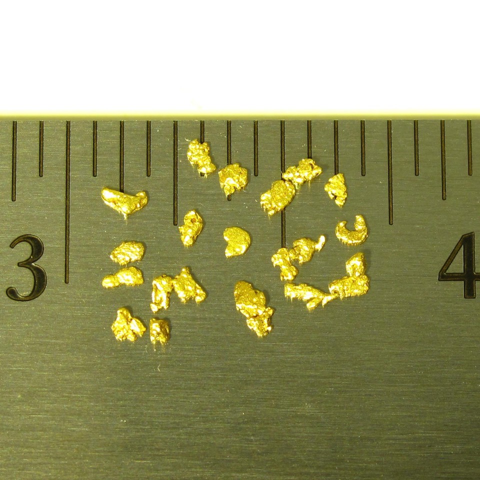 .245 Gram Gold 18-20k Alaska Natural Raw Placer Alaskan Nugget Bering ...