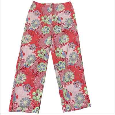 Mossimo Capris Funky Floral Sz 6 | eBay