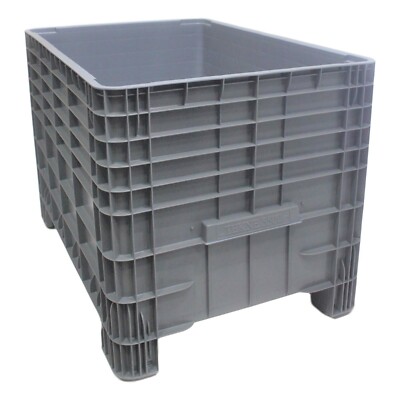 NEW Strong Industrial Plastic Euro Pallet Storage Box Boxes 1200 x 800 ...