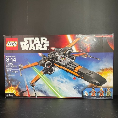 LEGO 75102 Star Wars Poe's X-Wing Fighter Dameron New Sealed EXPRESS ...