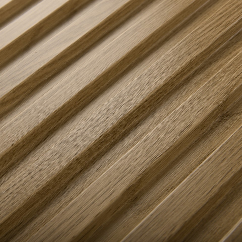 Art3d 12-Pack 19.7''x19.7'' Slat Wall Panel, 3D Fluted Textured Panel ...