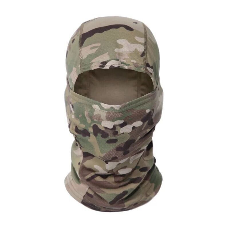 Men Army Cap Headwear Flap Hat Full Neck Cover Camouflage Hats Winter ...