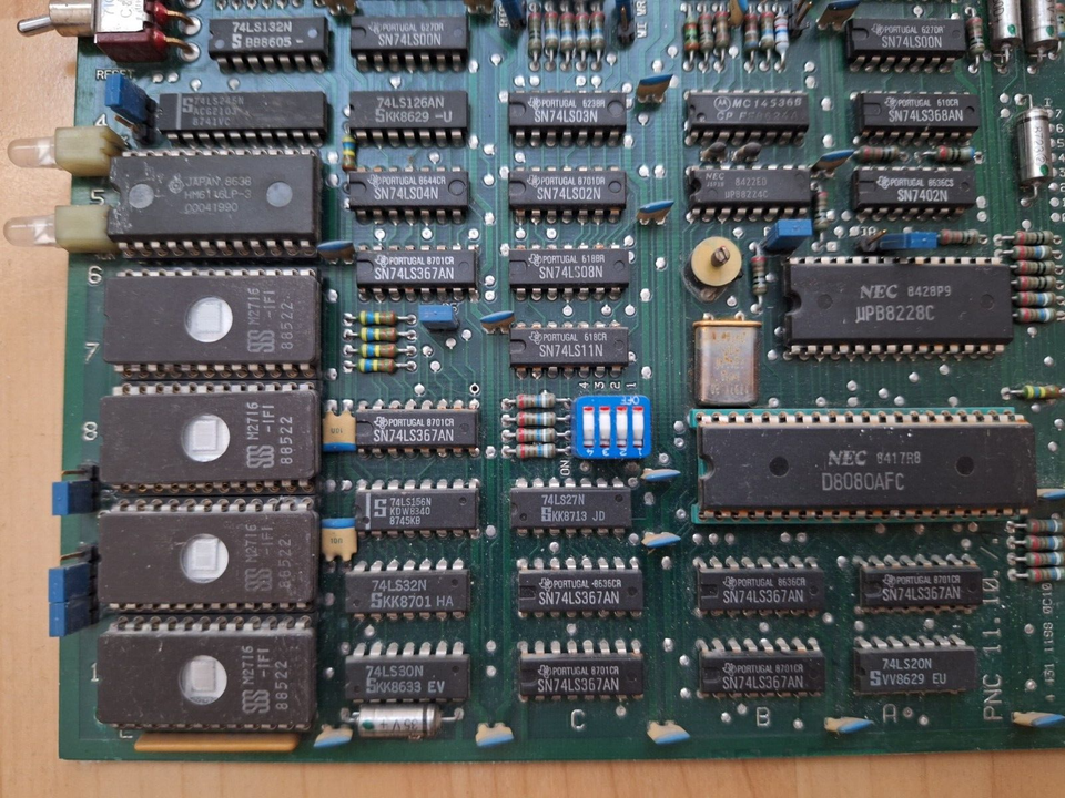 NEC D8080AFC 8080 CPU rare vintage SBC single board computer | eBay