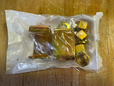 Qty 10 - 2" Slotted Hanger Bracket Kit w/ 2 G Clips 4 5/8" Hex Nuts 2 ...