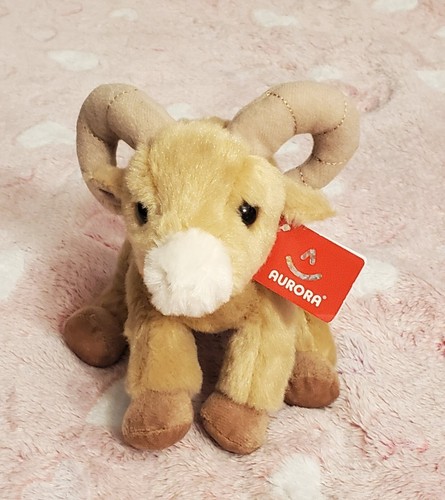 AURORA BIG HORN SHEEP RAM MINI FLOPSIE PLUSH TOY | eBay