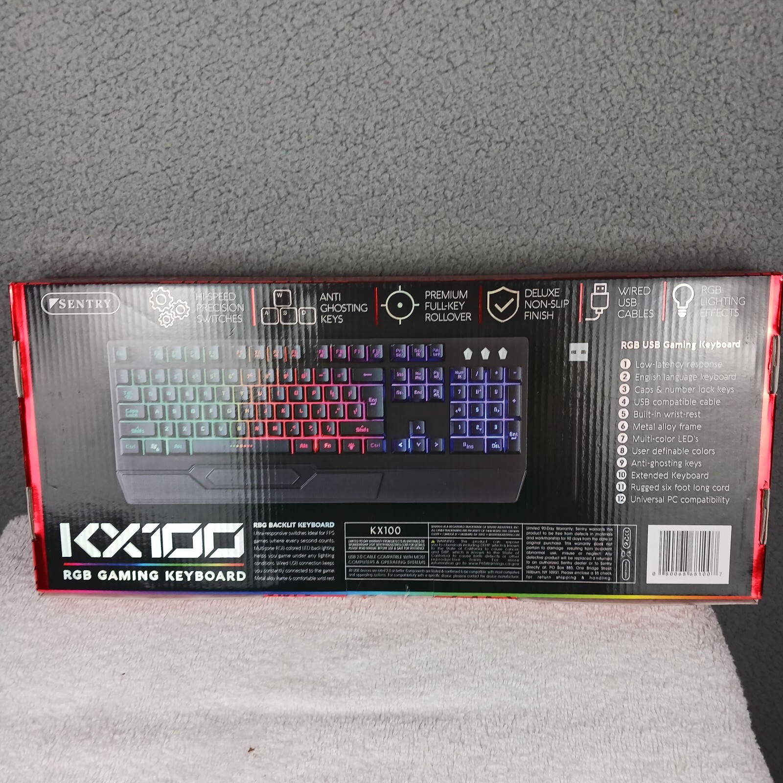 Sentry HPX-KX100 Keyboard MINT! | eBay