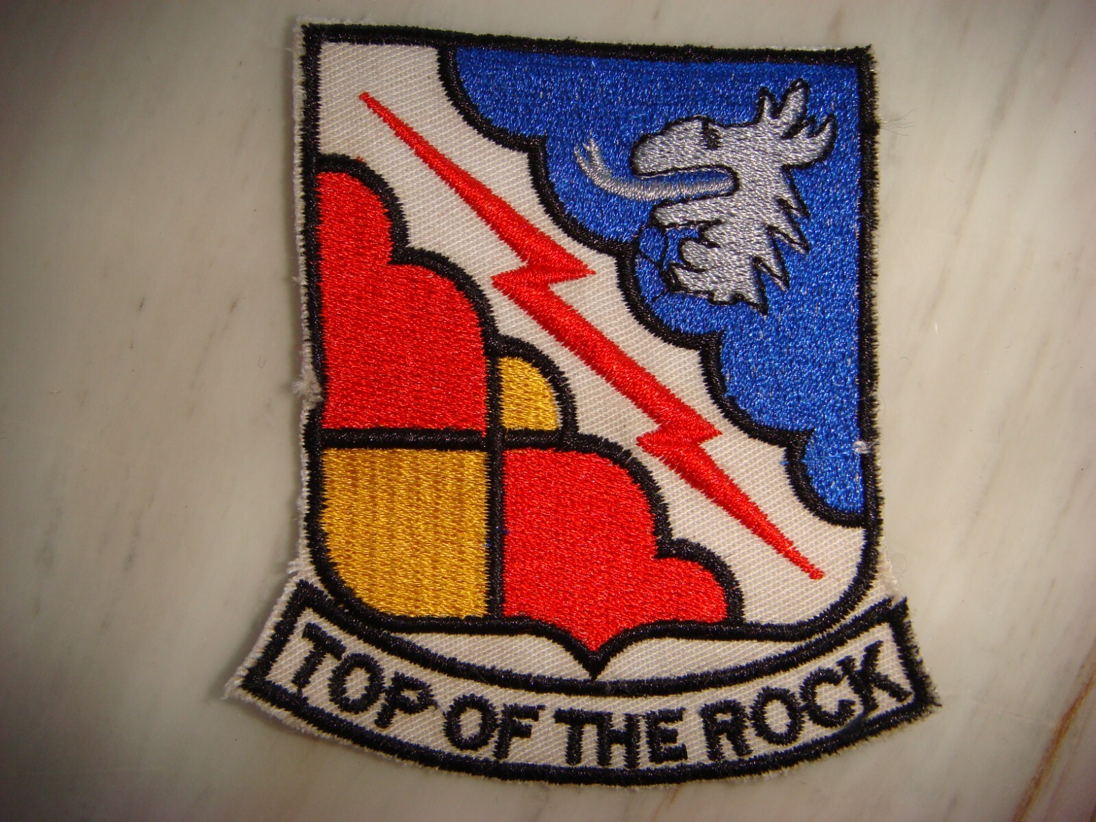 US 103rd MILITARY INTELLIGENCE BATTALION TOP OF THE ROCK PATCH | eBay