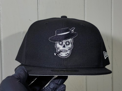 Inland empire 66ers theme night pachuco black white fitted hat 59fifty ...