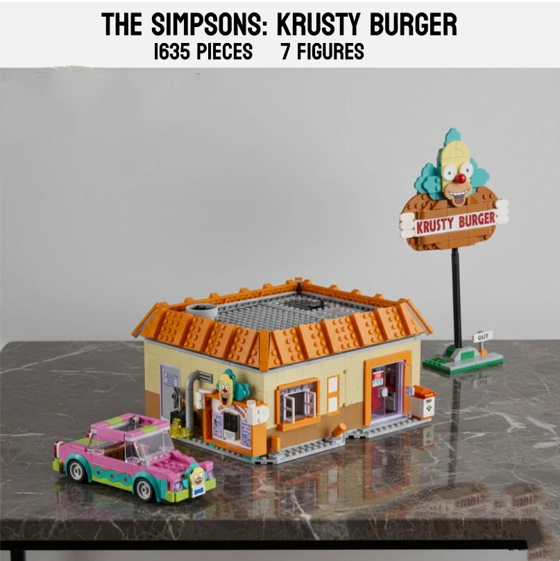 The Simpsons House & The Kwik-E-Mart - High Quality Bricks - Complete ...
