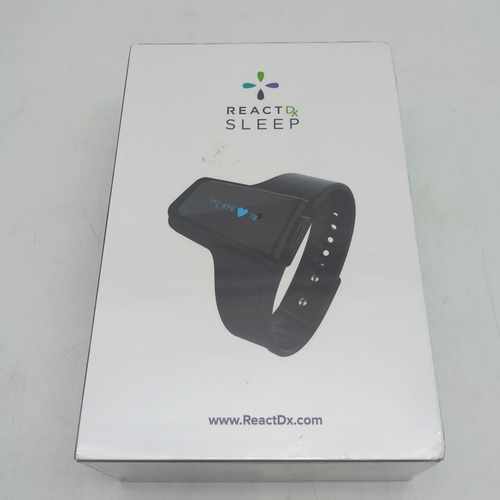 ReactDx Sleep Oxiband Smart Wrist Pulse Oximeter with Gentle Smart Alerts | eBay