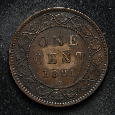 1881-H Canada Large One Cent (bb14107) | eBay