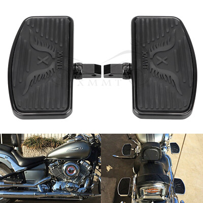 Black Mini Floorboards For Harley Dyna Low Rider/Street Bob Sportster ...
