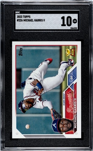 Michael Harris II 2023 Topps Rookie Card 226 SGC 10 | eBay