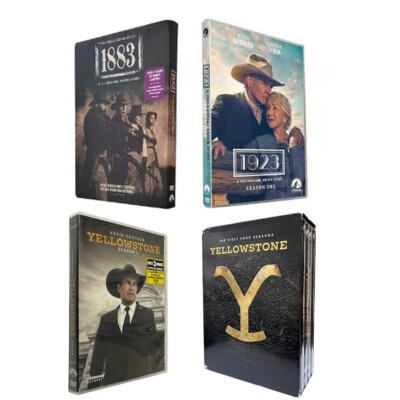 Yellowstone Collection Complete Series Seasons 1-2-3-4 -5+1883+1923 ...