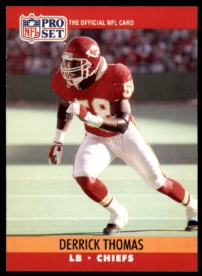 1990 Pro Set Derrick Thomas Kansas City Chiefs #536 | eBay