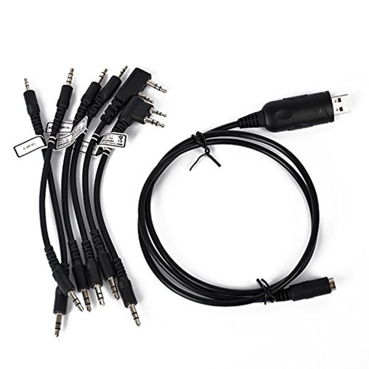 6 in 1 USB Programming Cable for YAESU VERTEX FT-40R FT-50R FT-60R VX ...