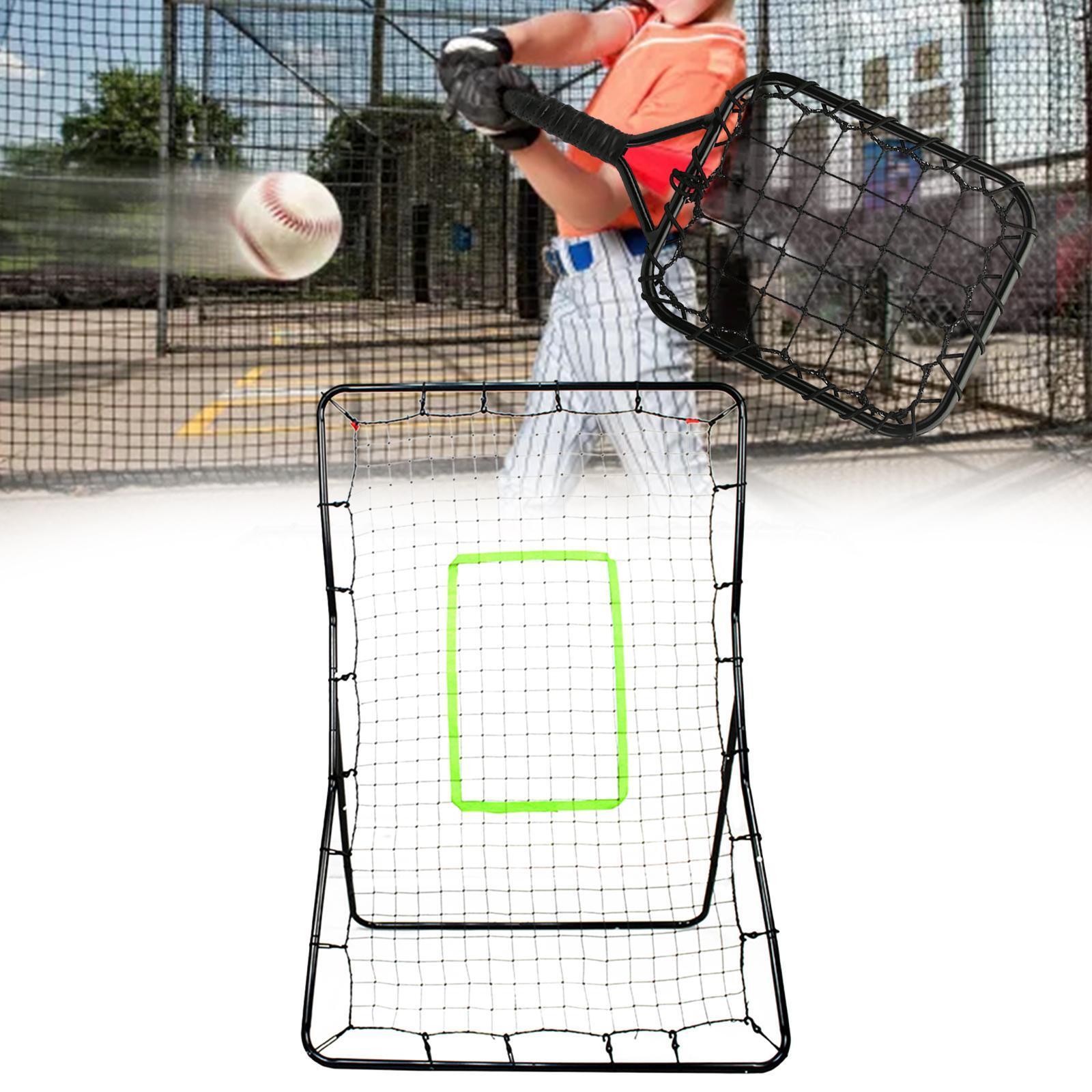 Baseball Rebounder Pitchback Net, Durable Baseball Trainer Baseball ...