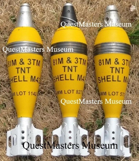 U.S. WWII 81mm M43A1 Mortar Shell Stencil, Stencil 049b | eBay