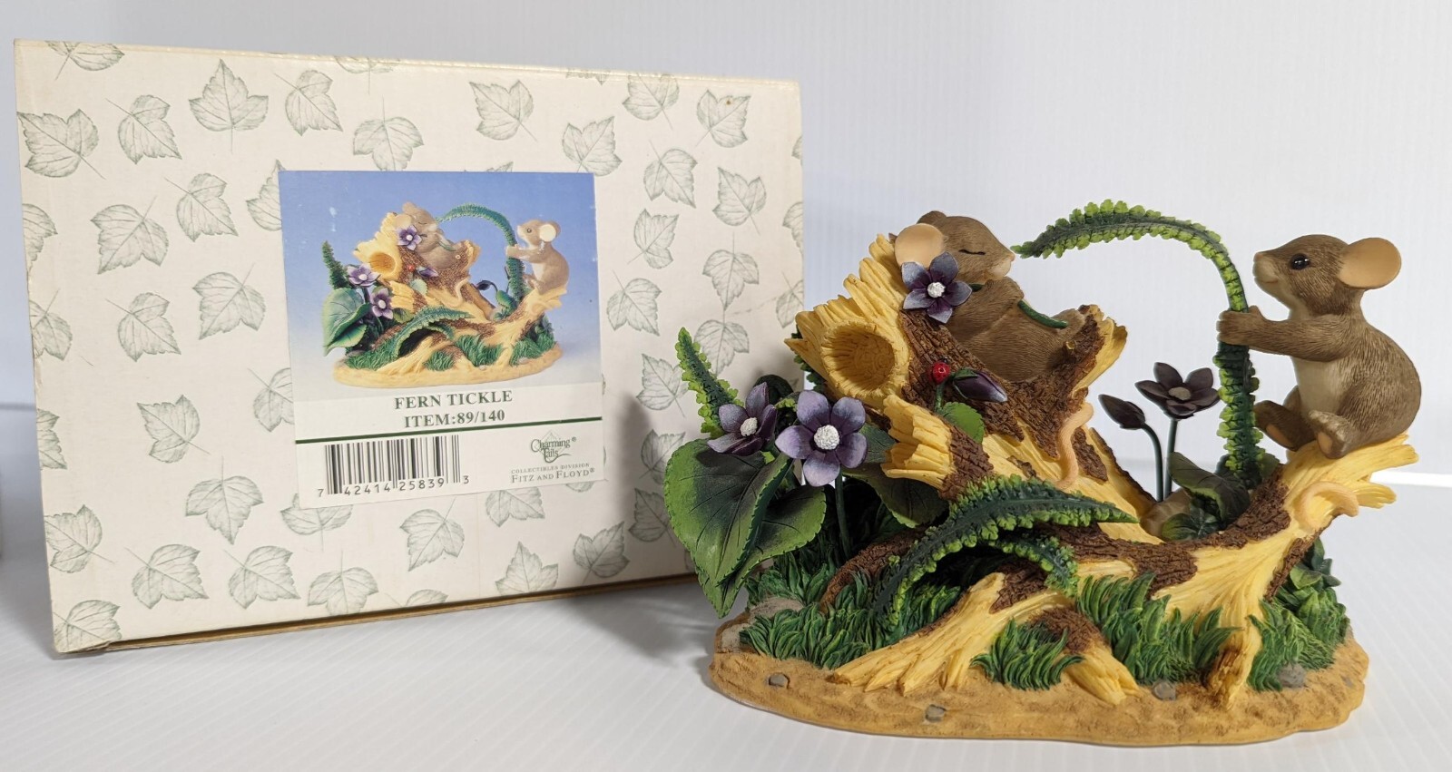 Charming Tails Fitz &Floyd Fern Tickle 89/140 | eBay