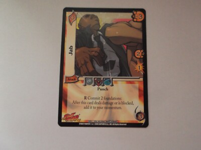 Universal Fighting System: Street Fighter "JAB" #126/143 CCG Trading ...