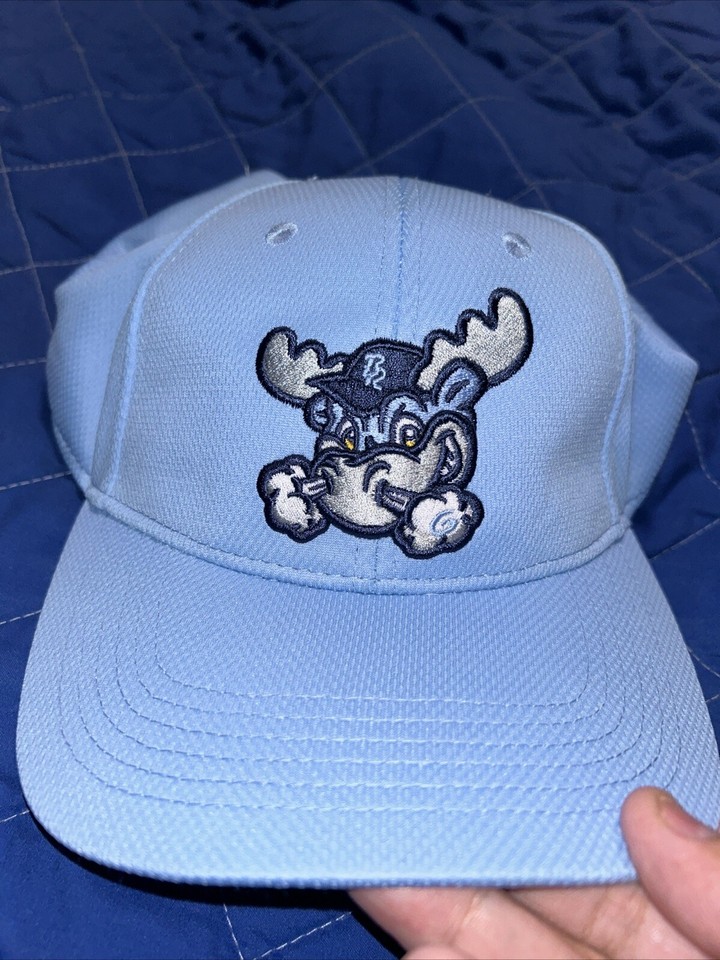Wilmington Blue Rocks Hat Cap Strap Back Blue Gray Minor League ...