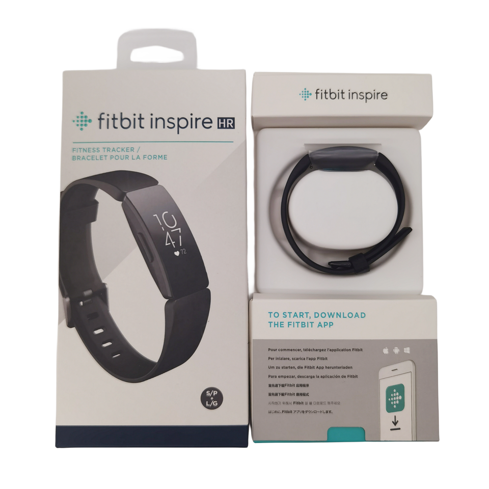 New Fitbit Inspire Heart Rate Monitor Fitness Activity Tracker Black ...
