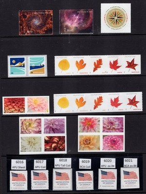 US 2025 YEAR SET for MYSTIC REGULAR/DEFINITIVES PAGES GENUINE! 58 ...