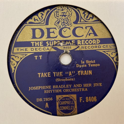 JOSEPHINE BRADLEY & HER RHYTHM ORCHESTRA Take The A Train Ex '43 UK ...