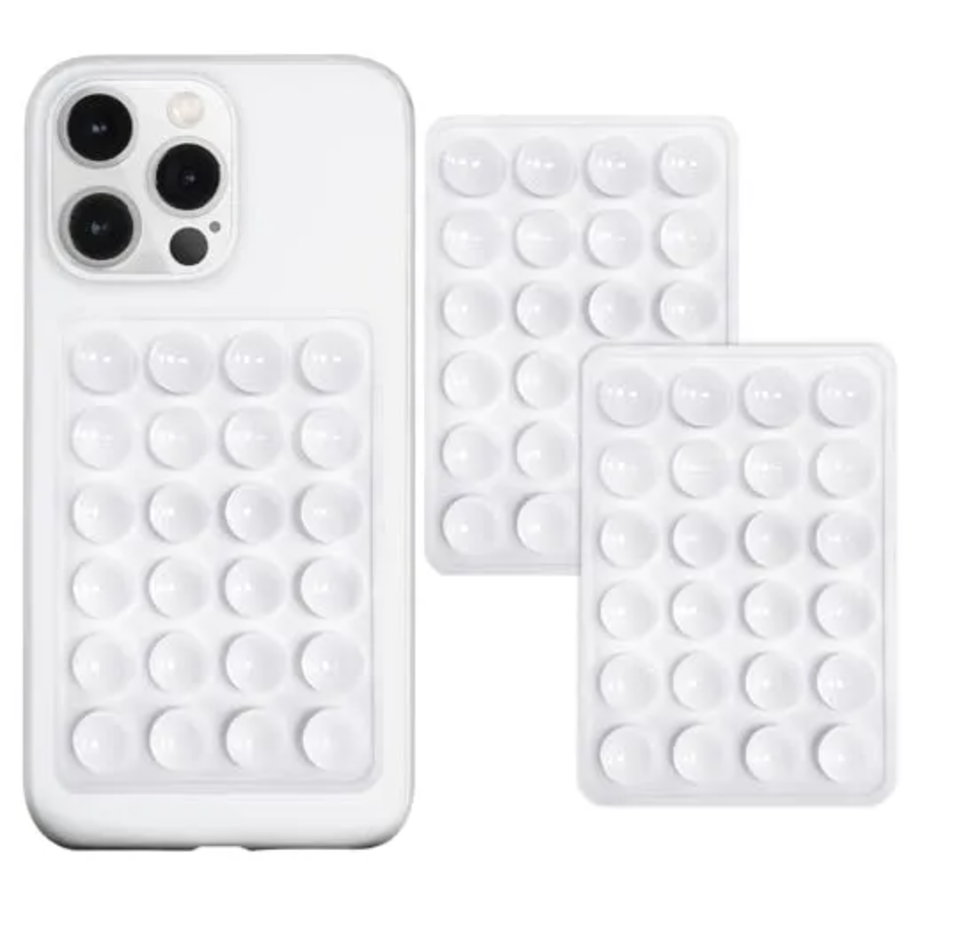 Phone silicone Suction Grip Pad Mobile case sticky iphone samsung ...
